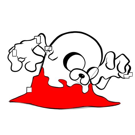 How To Draw Jake FNF CN Takeover Sketchok Easy Drawing Guides