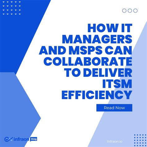 How It Managers And Msps Can Boost Itsm Infraon Posted On The Topic Linkedin