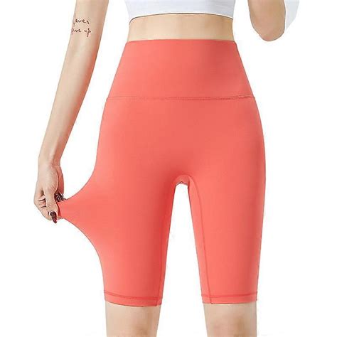 Lulu 5 Point Yoga Pants Womens Naked Feeling High Waist Hip Lift Tight
