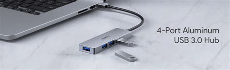 USB A Hub By AUKEY Extend Your USB A Ports Into Fast USB Port