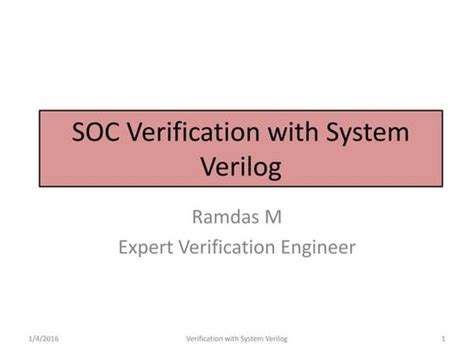uvm architecture for verification pdf computer software and applications computing