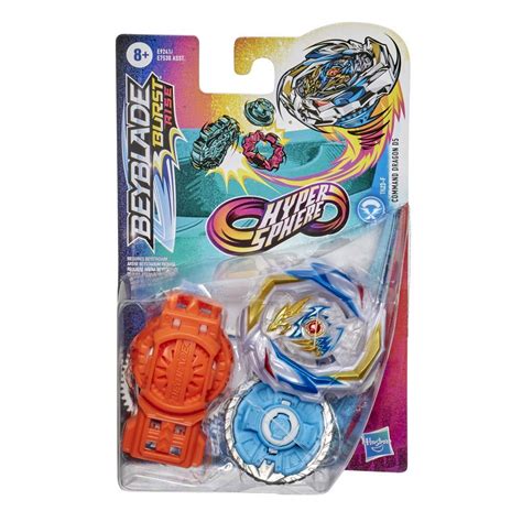 Beyblade Burst Rise Hypersphere Command Dragon D5 Starter Pack Rules And How To Play Instructions