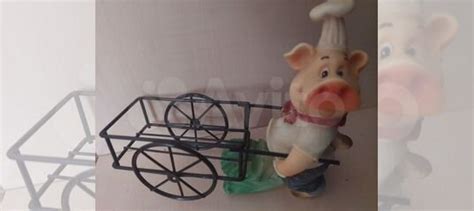 Статуэтка свинка с тележкой купить в Москве Товары для дома и дачи Авито