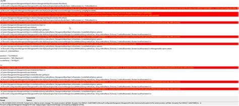 The Remote Procedure Call Failed Exception From Hresult 0x800706be Rsccm