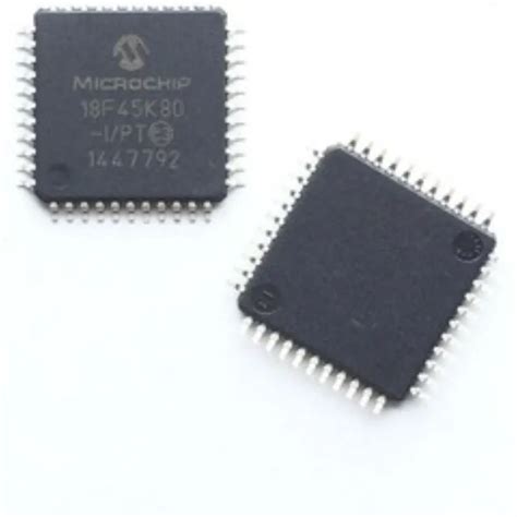 10pcs Pic18f45k80 I Pt Pic18f45k80 Tqfp44 8 Tqfp 44