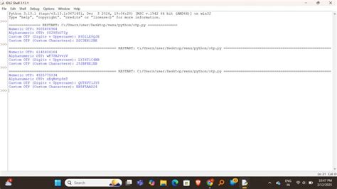 Cybersecurity Python Otp Coding Techinnovation Securecoding