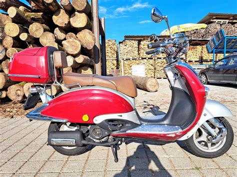 Retro Roller Scooter Znen Zn50qt H 45km H Lieferung Möglich Gebraucht