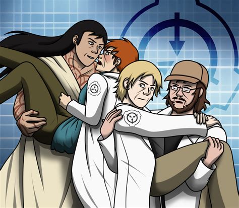 scp two unlikely pairs by gabrielcic on deviantart