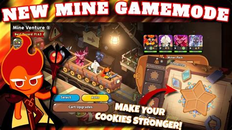 Crk Mine Gamemode Guide Topping Tarts Ore Vein And More Cookie Run
