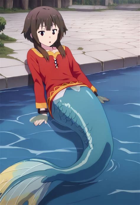 Megumin Mermaid Tf By Floweymen On Deviantart
