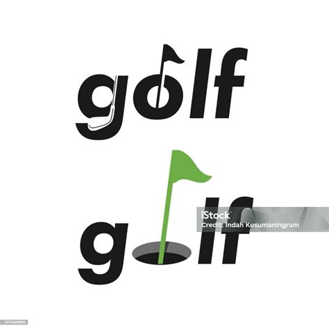 골프 기호 로고입니다 골프 클럽 크리 에이 티브 로고 개념 아이콘 개념에 대한 스톡 벡터 아트 및 기타 이미지 개념 개념과 주제 경쟁 Istock