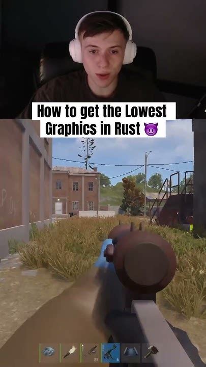Lowest Graphic Settings In Rust Tutorial Rustgame Rustpc Rusttipsandtricks Rusttutorial