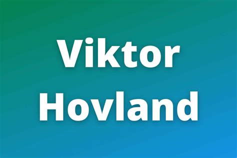 Viktor Hovland Net Worth Girlfriend And Golf Earnings 2023 Work
