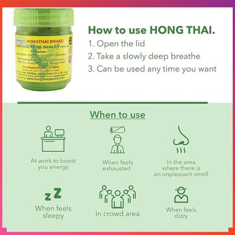 12 Bottles x HONG THAI Traditional Thai Herbal Inhalant - SiamTrade ...