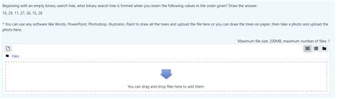 Solved Beginning With An Empty Binary Search Tree What Chegg