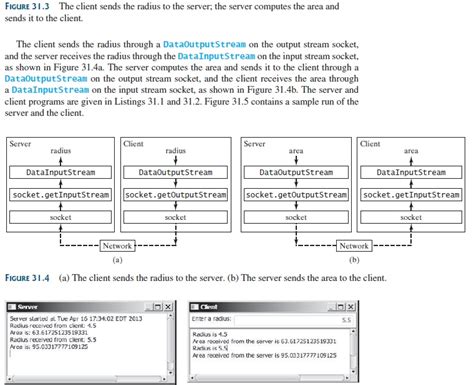 3I 3 The Client Sends The Radius To Server Java Chegg Com