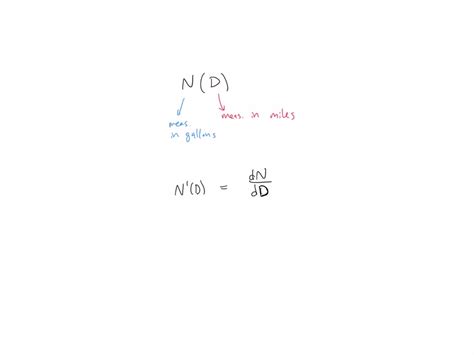 Solved Write The Leibniz Notation For The Derivative Of The Given Function And Include Units