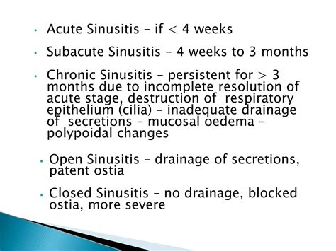 Acute And Chronic Sinusitispptx