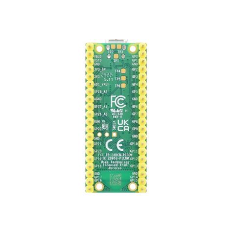 Raspberry Pi Pico W With Soldered Headers Rp2040 With Usb Cable Ws 23289