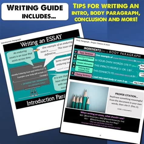 Enduring Issues Introduction And Writing Tips By History Rocks By Lori