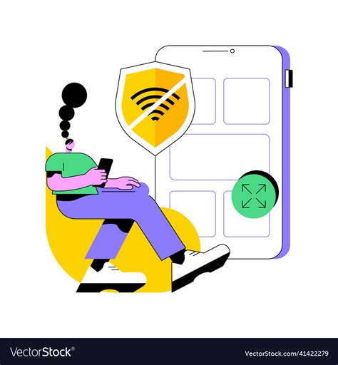 Progressive Web App Abstract Concept Royalty Free Vector