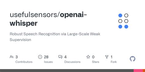 Openai Whisper Whisper Tiny Tflite At Main Usefulsensors Openai