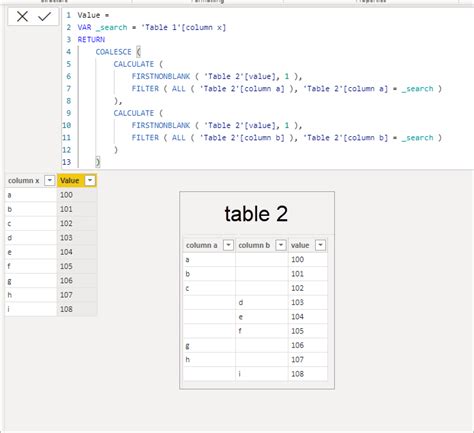 Solved Fetch The Values From Another Table By Matching Co Microsoft Fabric Community