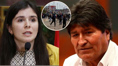 Diputada Chilena Acusa A Evo Morales De Causar Las Protestas Violentas