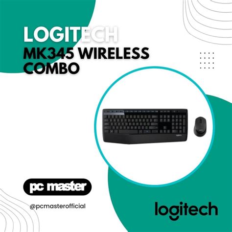 Jual Keyboard Mouse Logitech Mk345 Wireless Combo Shopee Indonesia