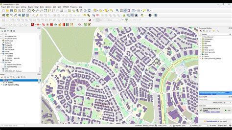 Qgis Lesson 04 03 Add Buildings From Quickosm Youtube