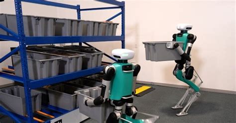 Who Needs Humans Amazon Introduces Humanoid Robots To Warehouse