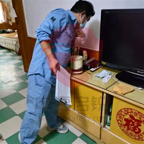 上门排查消除火灾隐患 关爱独居老人