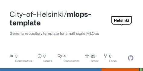 Github City Of Helsinki Mlops Template Generic Repository Template