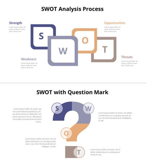 Diagram SWOT Slide Members