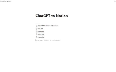 Chatgpt To Notion Capture Chatgpt Insights With Notion