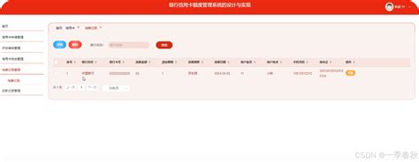 基于springbootvue银行信用卡额度管理系统的设计与实现vue银行业务有哪些 Csdn Csdn博客