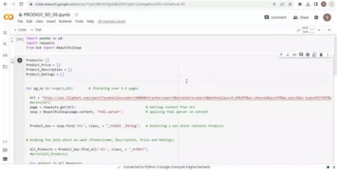 Saleh Osama On Linkedin Internship Python Webscraping