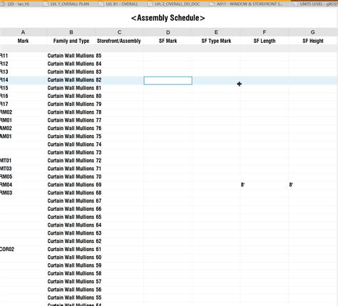 Setting Multiple Parameter List Help Revit Dynamo