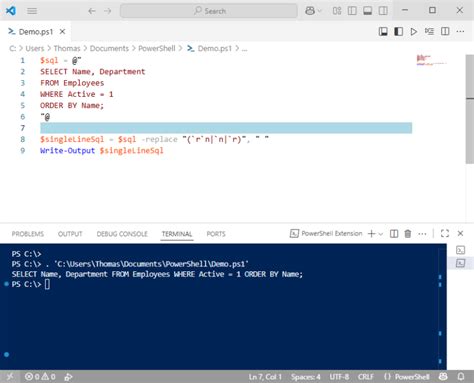 Powershell Multiline String Real World Examples Sharepoint Diary