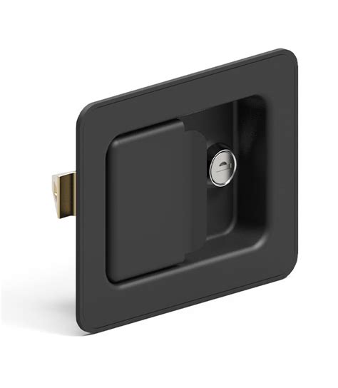 Paddle Latch Push To Close Mesan Lock Essentra Plc Components