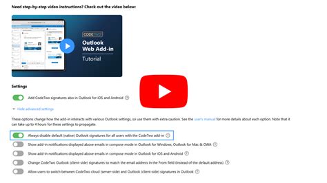 Get Started Deploy Outlook Add In Modern Web Add In Codetwo Email Signatures 365 Users Manual