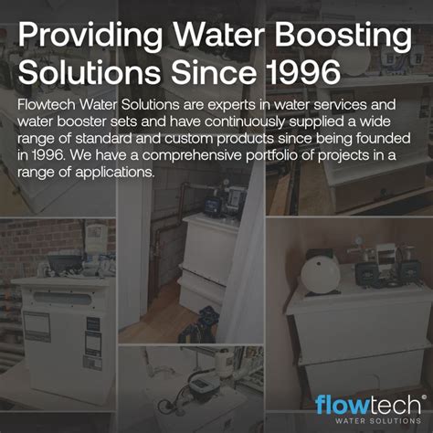 Flowtech Waterboosting Boosterset Waterpump Pumpsystems Waterpressure Pumpmanufacturer