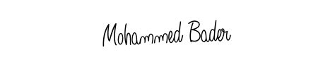74 Mohammed Bader Name Signature Style Ideas Free Name Signature