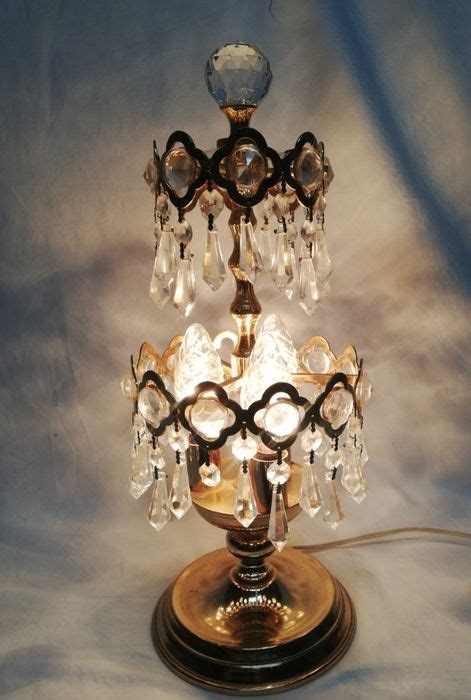 Teardrop Table Lamp 40 Cm Glass Metal Catawiki