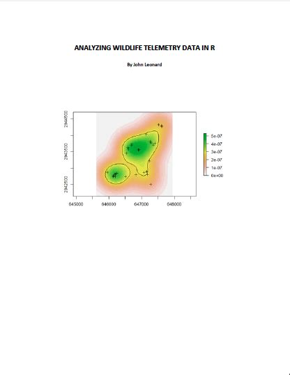 Analyzing Wildlife Telemetry Data In R Caesar Kleberg Wildlife