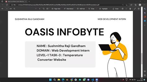 Sushmitha Raji Gandham On Linkedin Connections Thankyou Oasisinfobyte Intern Html5 Css3