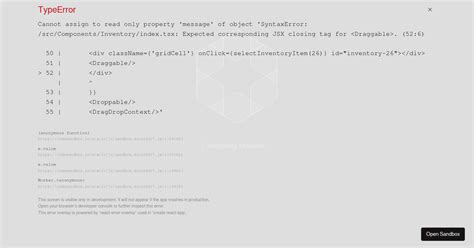 Reactjs Typescript Grid Inventory Minecraft Codesandbox Reactjs Typescript Grid Inventory Minecraft Codesandbox