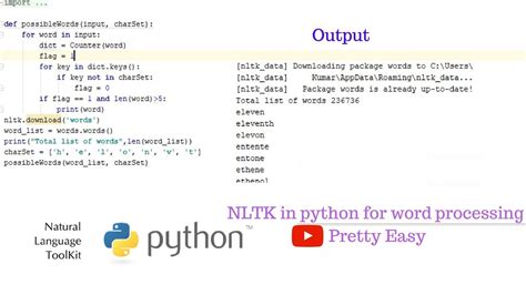 Intoduction To Nltk Game Designing Using Nltk And Tkinter Framework
