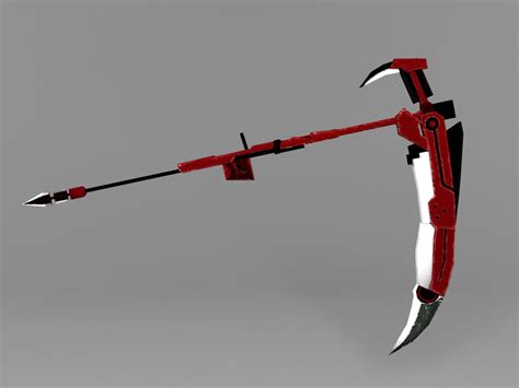 Ruby Rose Scythe 3d Model Free Download Object Files