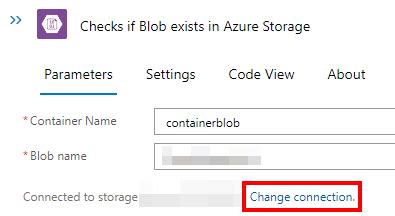 Checks If Blob Exists In Azure Storage In Logic App Stack Overflow